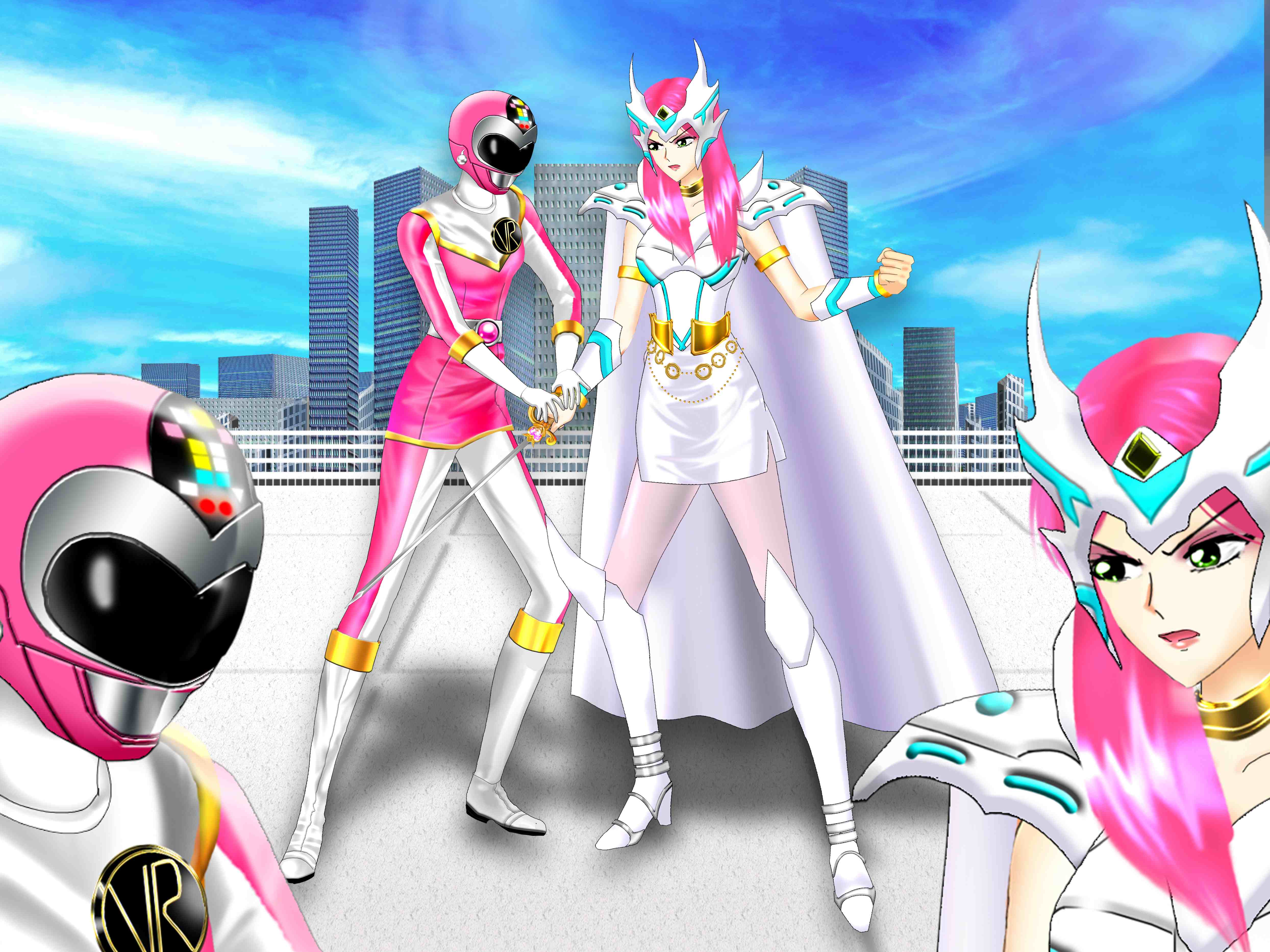 おおたこさん有償ご依頼♥ビクトリーピンク vs 女性幹部ミスーネ！！｜ルナ・ルーン｜coconalaブログ